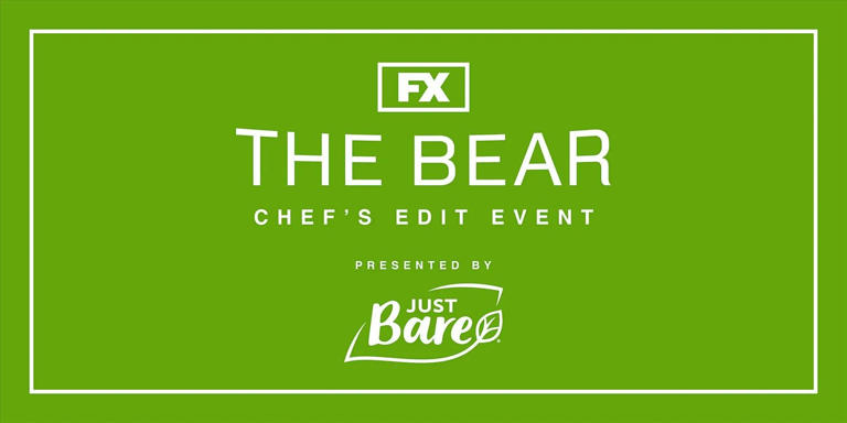 FX's 'The Bear' chef's edit event presented by Just Bare®, NYC