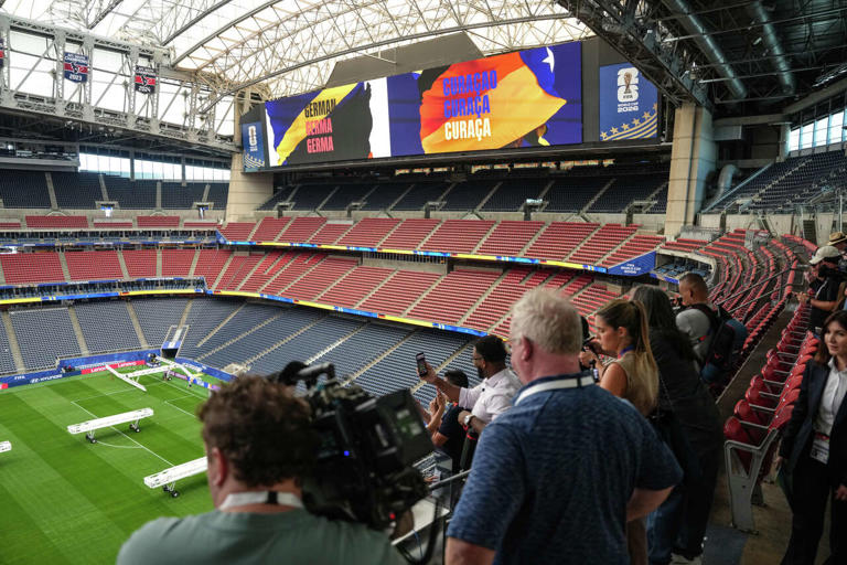Inside Houston stadium: See how FIFA has transformed World Cup venue