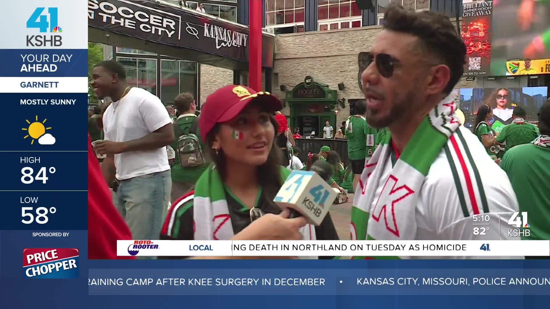 Mexico fans in Kansas City celebrate as 'El Tri' opens FIFA World Cup ...