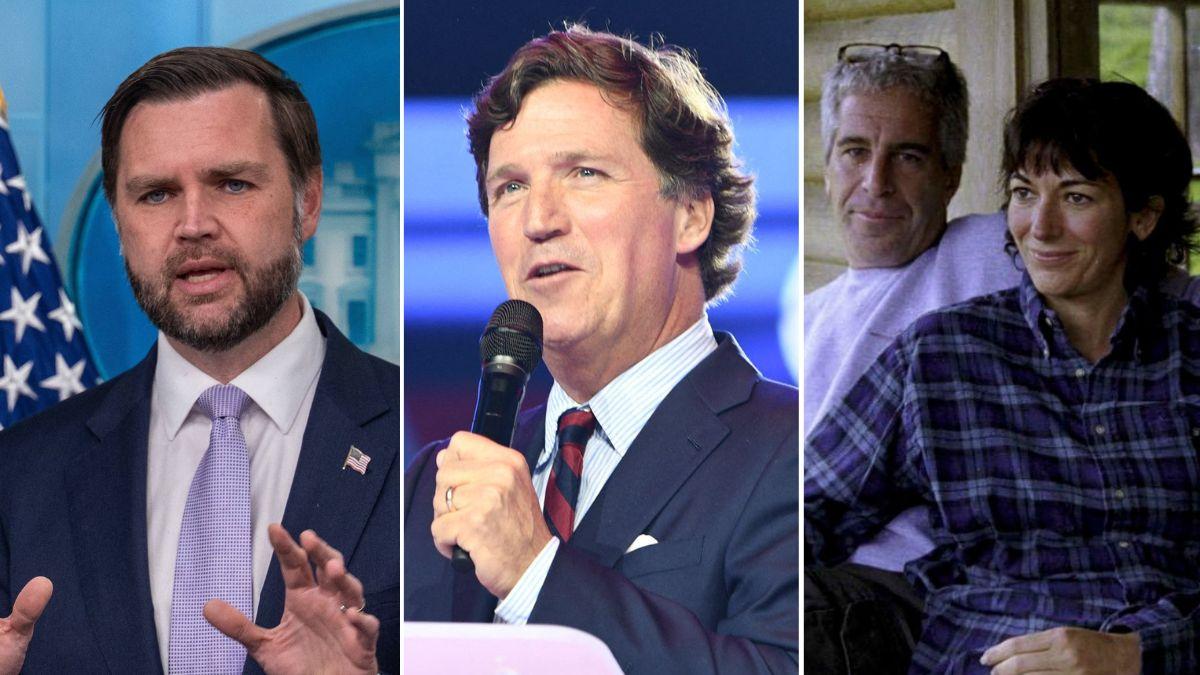 JD Vance urged Tucker Carlson to interview Ghislaine Maxwell for White ...