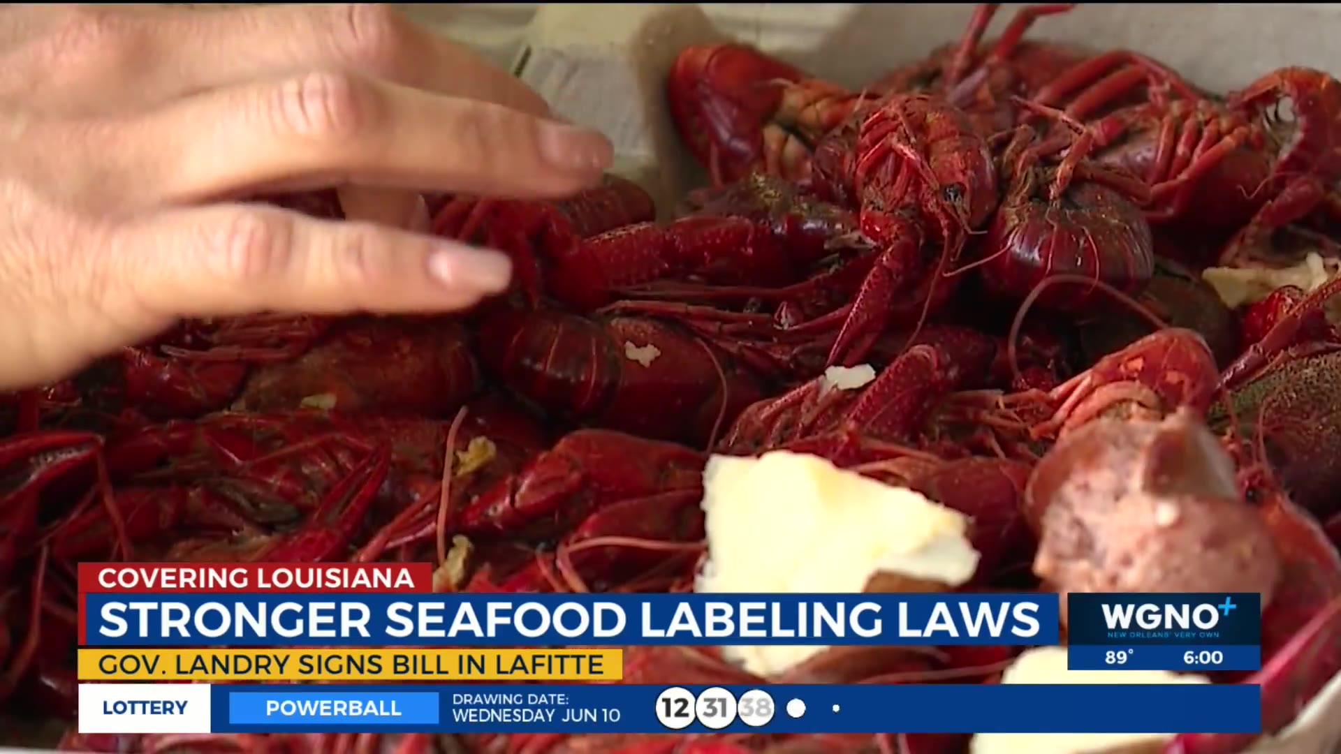 Gov. Jeff Landry signs Louisiana seafood labeling bill