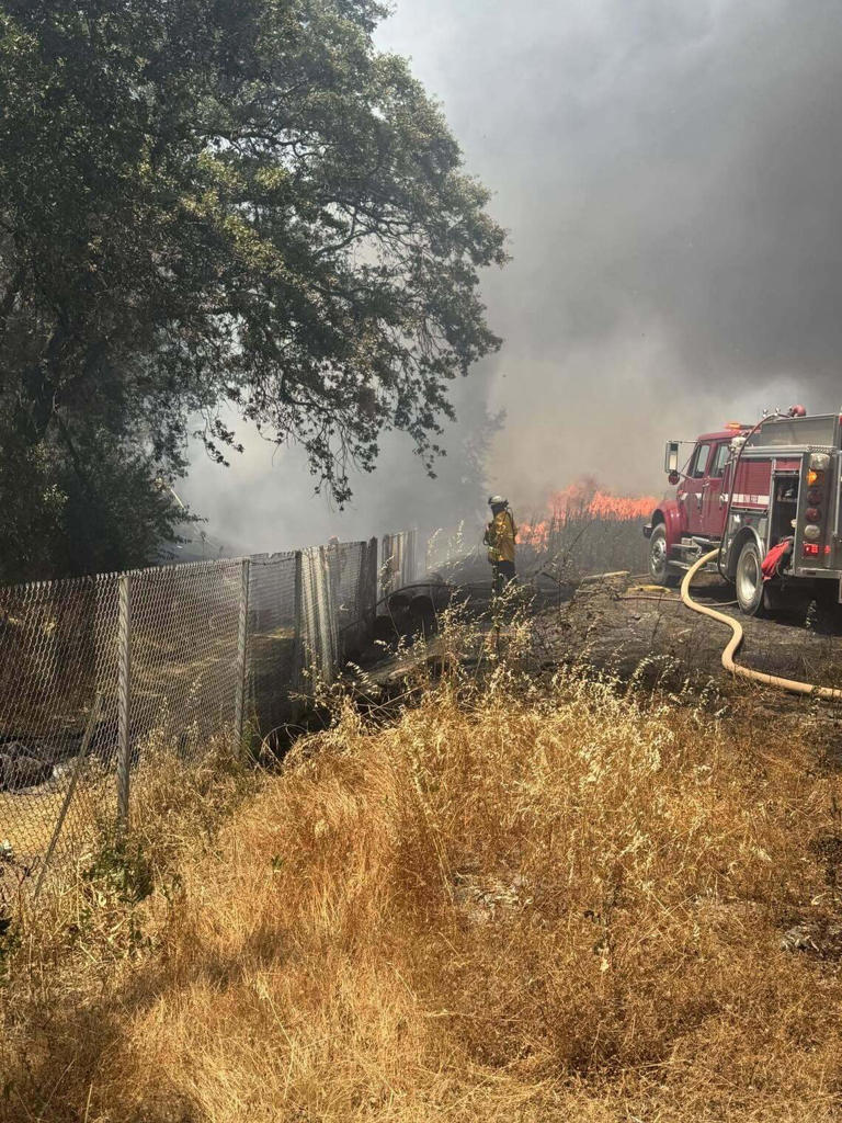 Woodland woman arrested on suspicion of setting 4 fires amid red flag ...