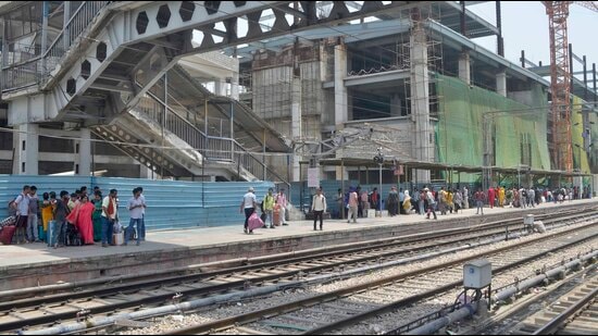 Infra overhaul at Ludhiana railway station leaves passengers with no shade