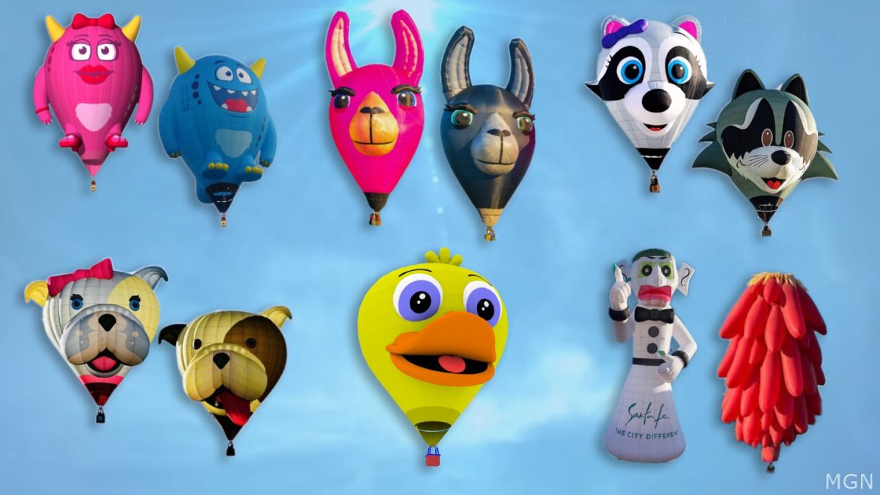 Check it out: First look at new special shape balloons flying at 2026 ...