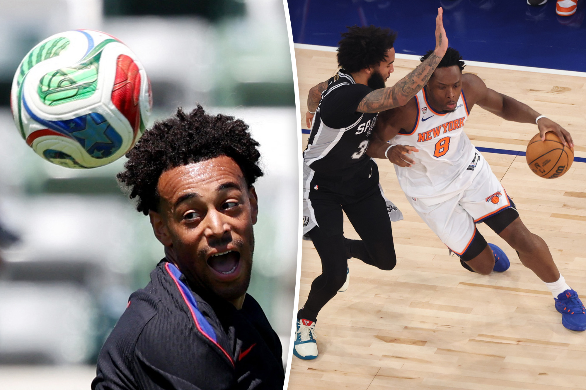 Tyler Adams shares wild USA soccer celebration of Knicks’ NBA Finals ...