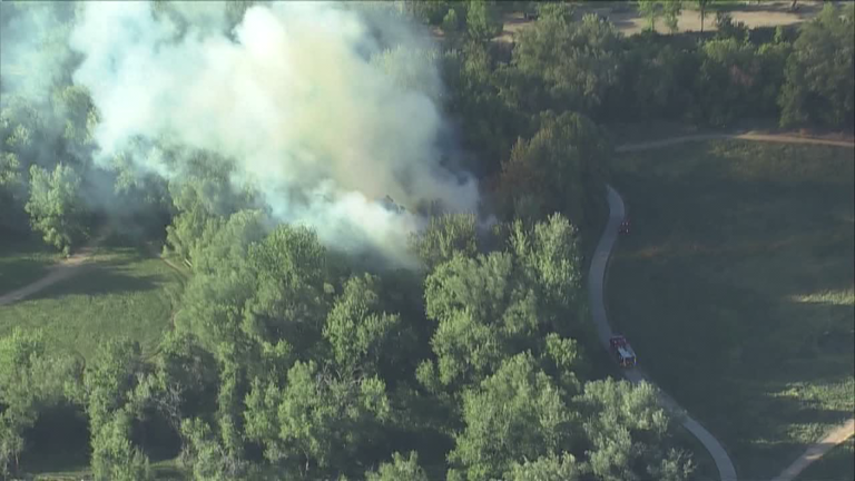 Large brush fires erupt within miles of each other in Fort Collins