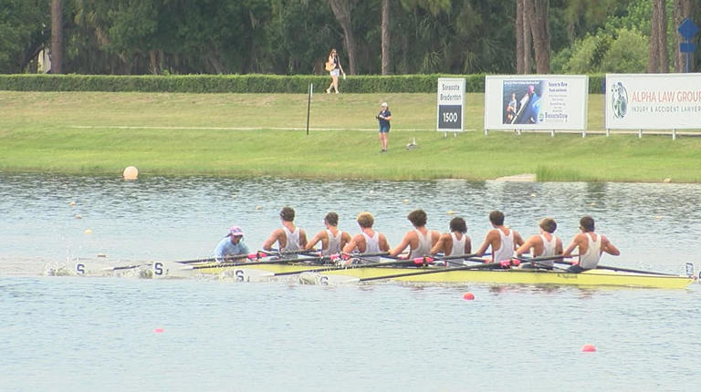 Youth rowing championship brings 4,000 athletes to Sarasota