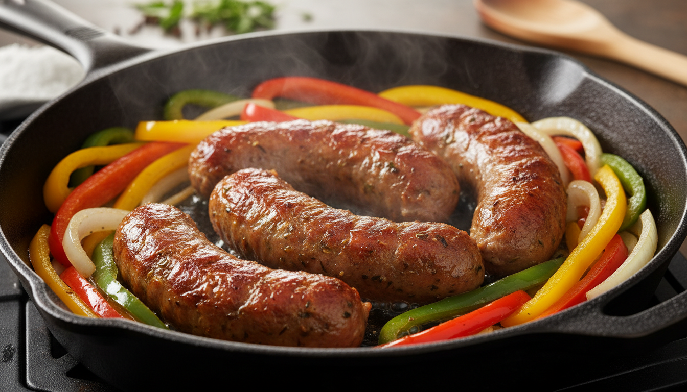 I had no idea sausage could taste this good! Now I make it every week