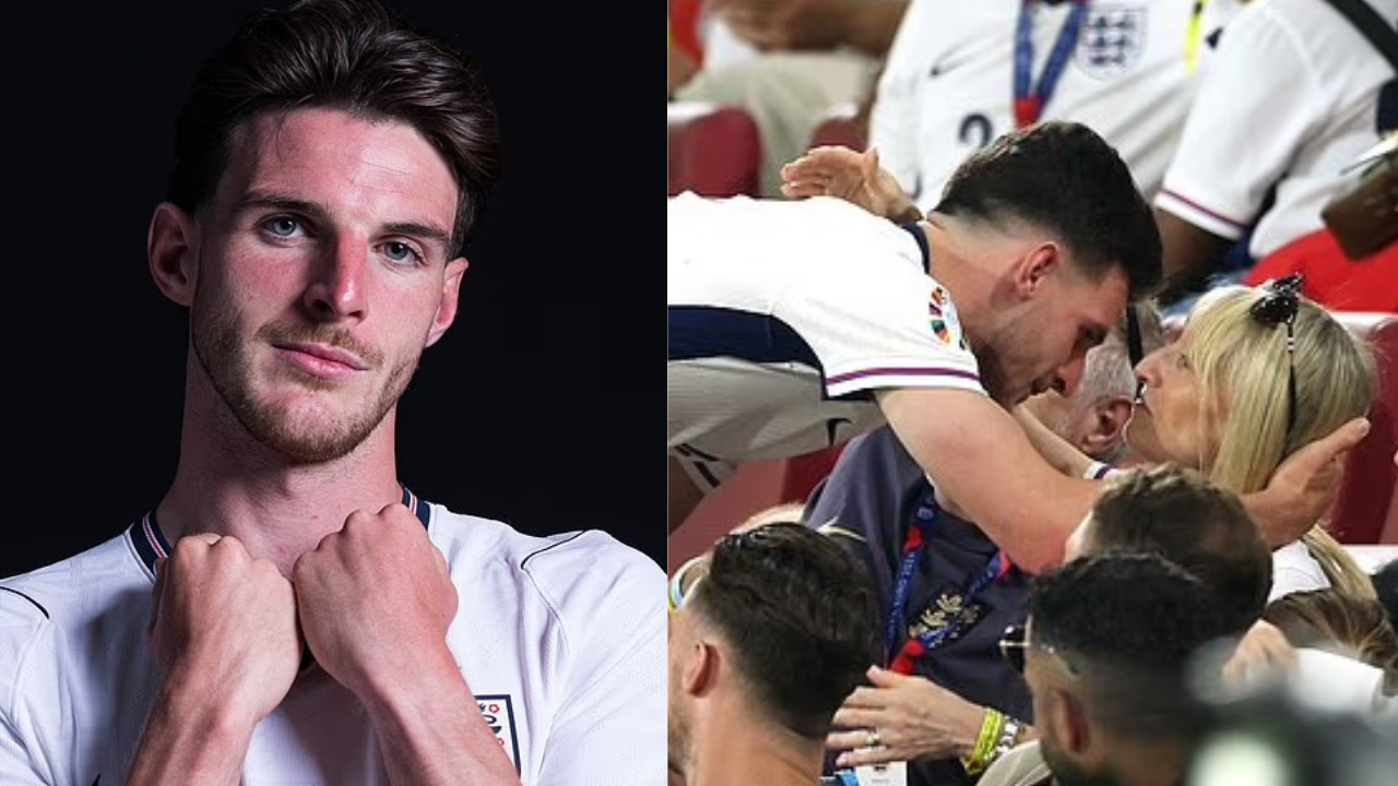 Declan Rice reveals mum’s brutal reaction to viral sunburn photos ...