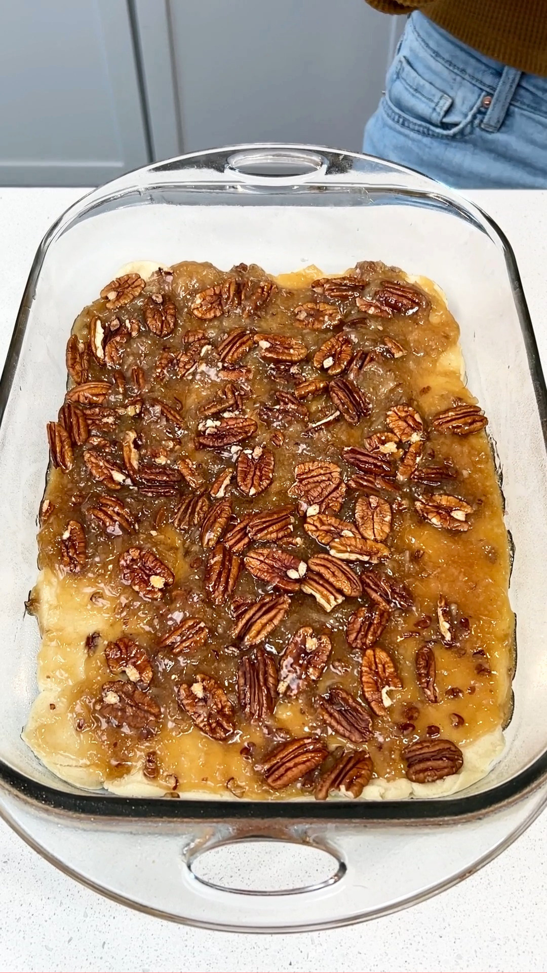 Pecan coconut cookie cake dessert recipe