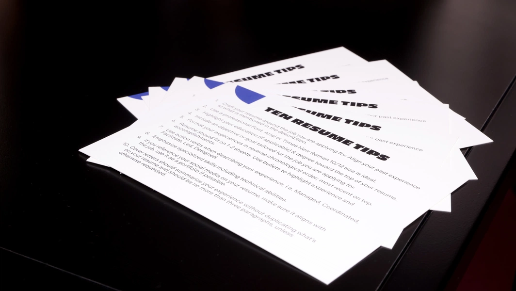 Essential resume tips for job seekers