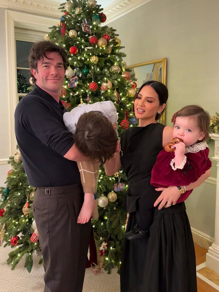 Olivia Munn & John Mulaney's family photos with kids Malcolm & Méi