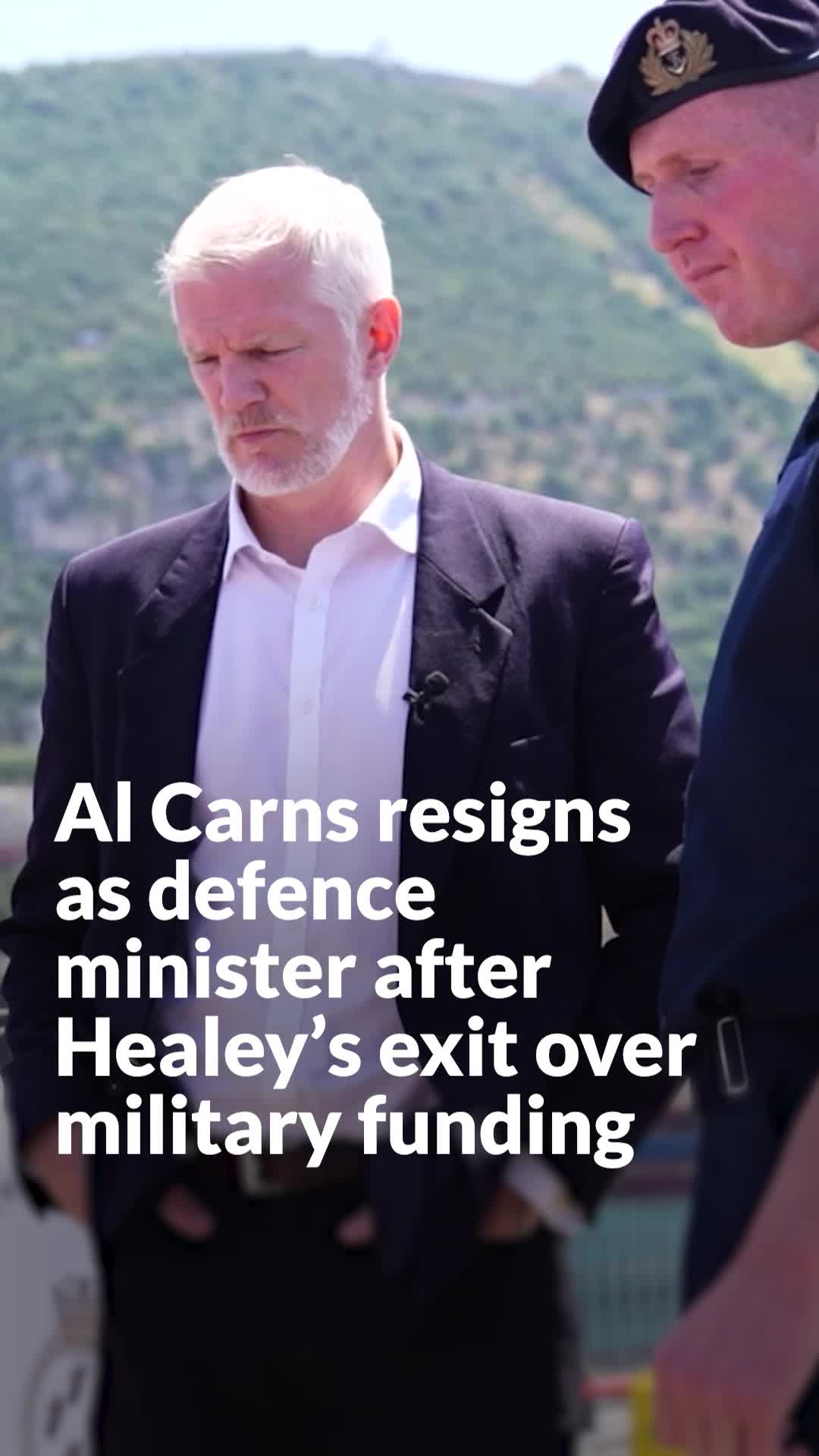 Al Carns resigns as defence minister after Healey’s exit over military ...