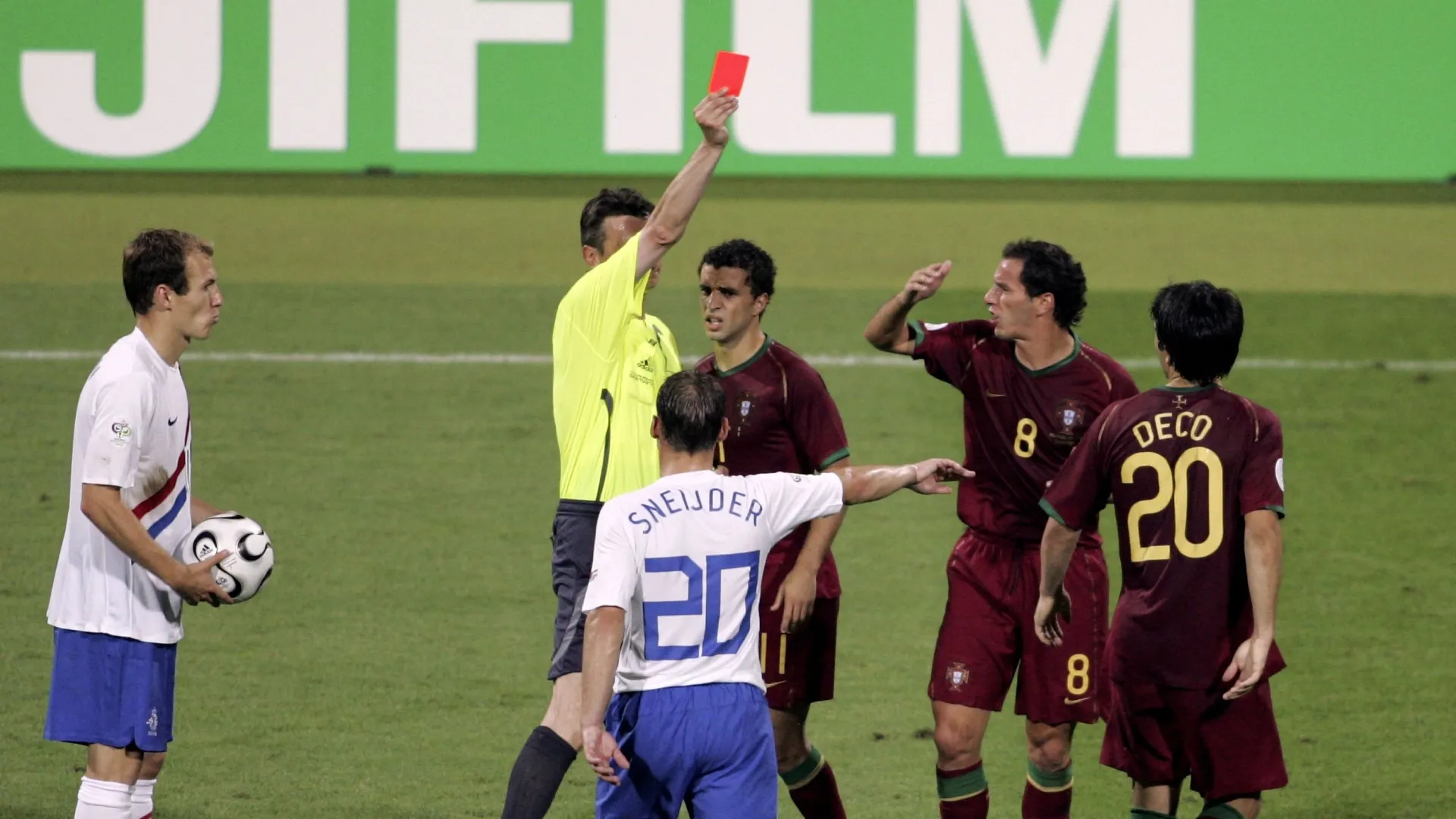 Most red cards in World Cup history: Which match holds the record?