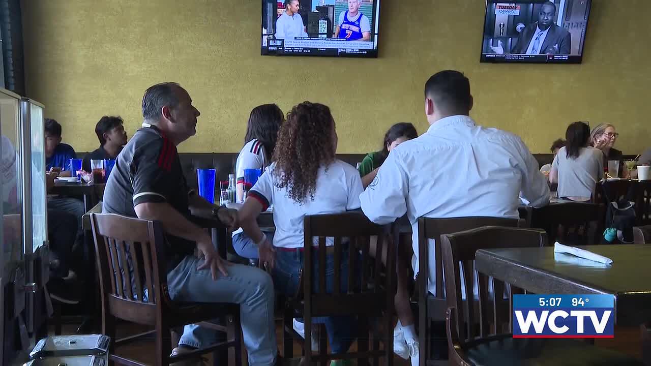 Local fans turn out for FIFA World Cup watch party in Tallahassee