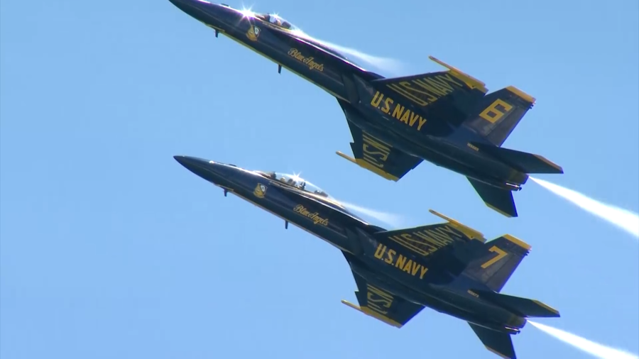 Blue Angels land in Dayton ahead of Air Show performances
