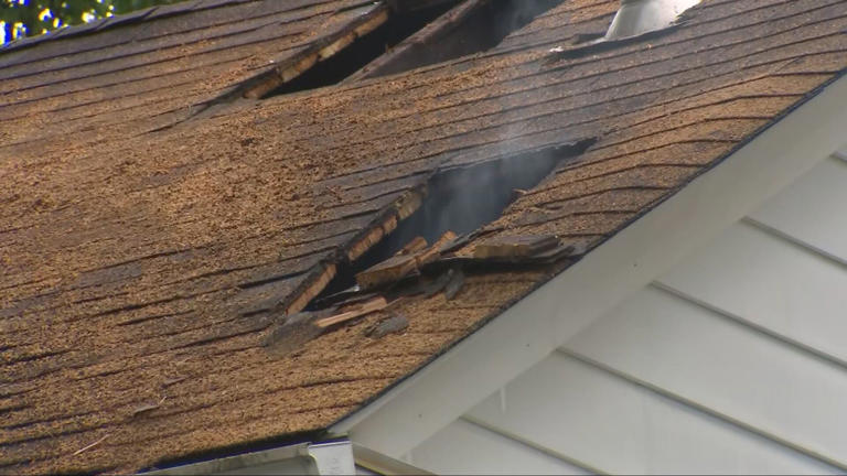 Lightning played role in house fire in Pittsburgh, firefighters say