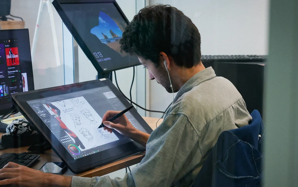 Mastering digital art from sketch to final polish