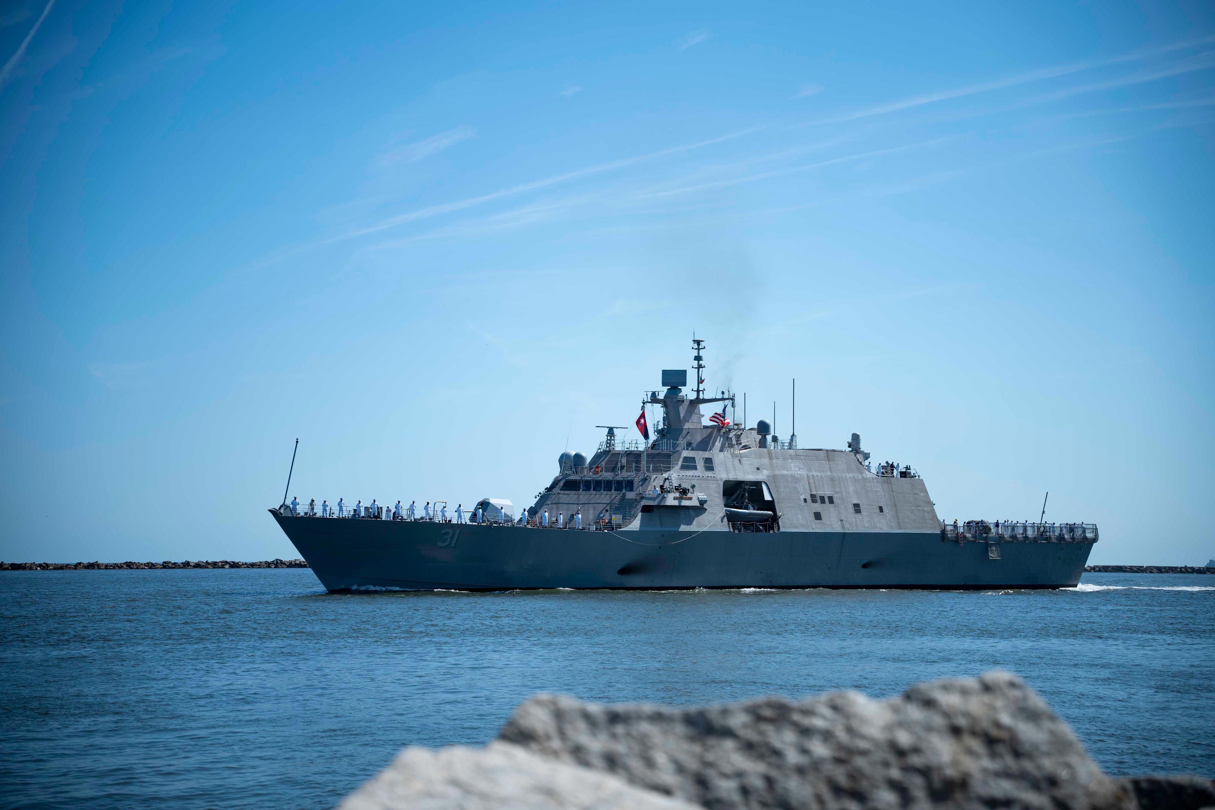 USS Cleveland, Mayport's final LCS, reaches homeport after commissioning