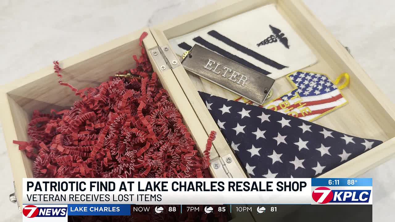 Lake Charles couple returns veteran’s dog tags after finding them at ...