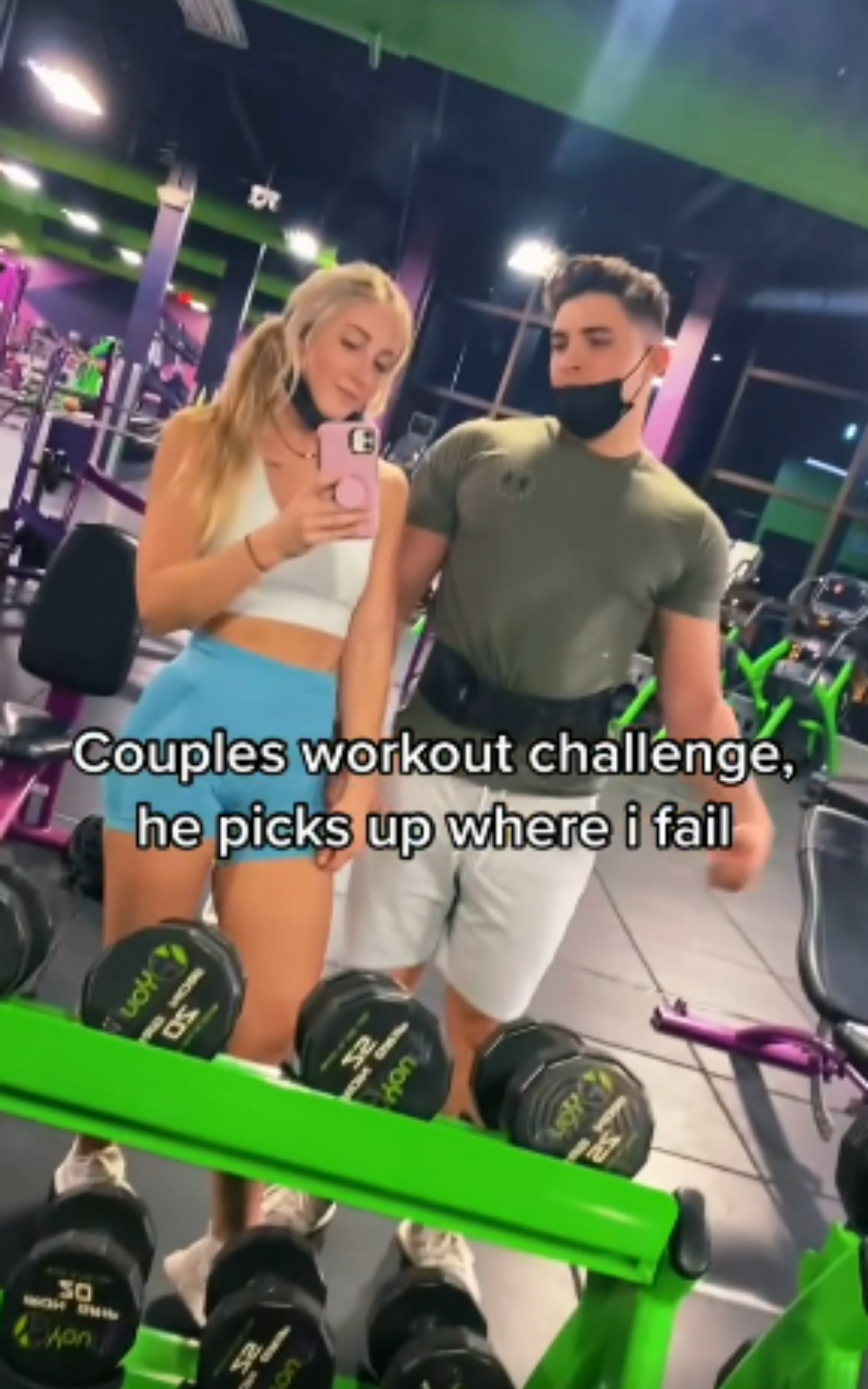 This took a wild turn | Couples workout challenge gone unexpected
