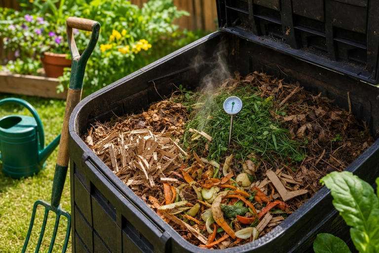 Compost : cette erreur sur le ratio bruns/verts empêche votre tas de ...