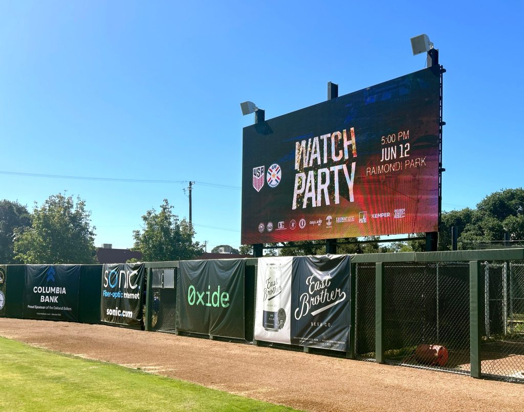 Oakland Ballers to host sold-out World Cup watch party at Raimondi Park