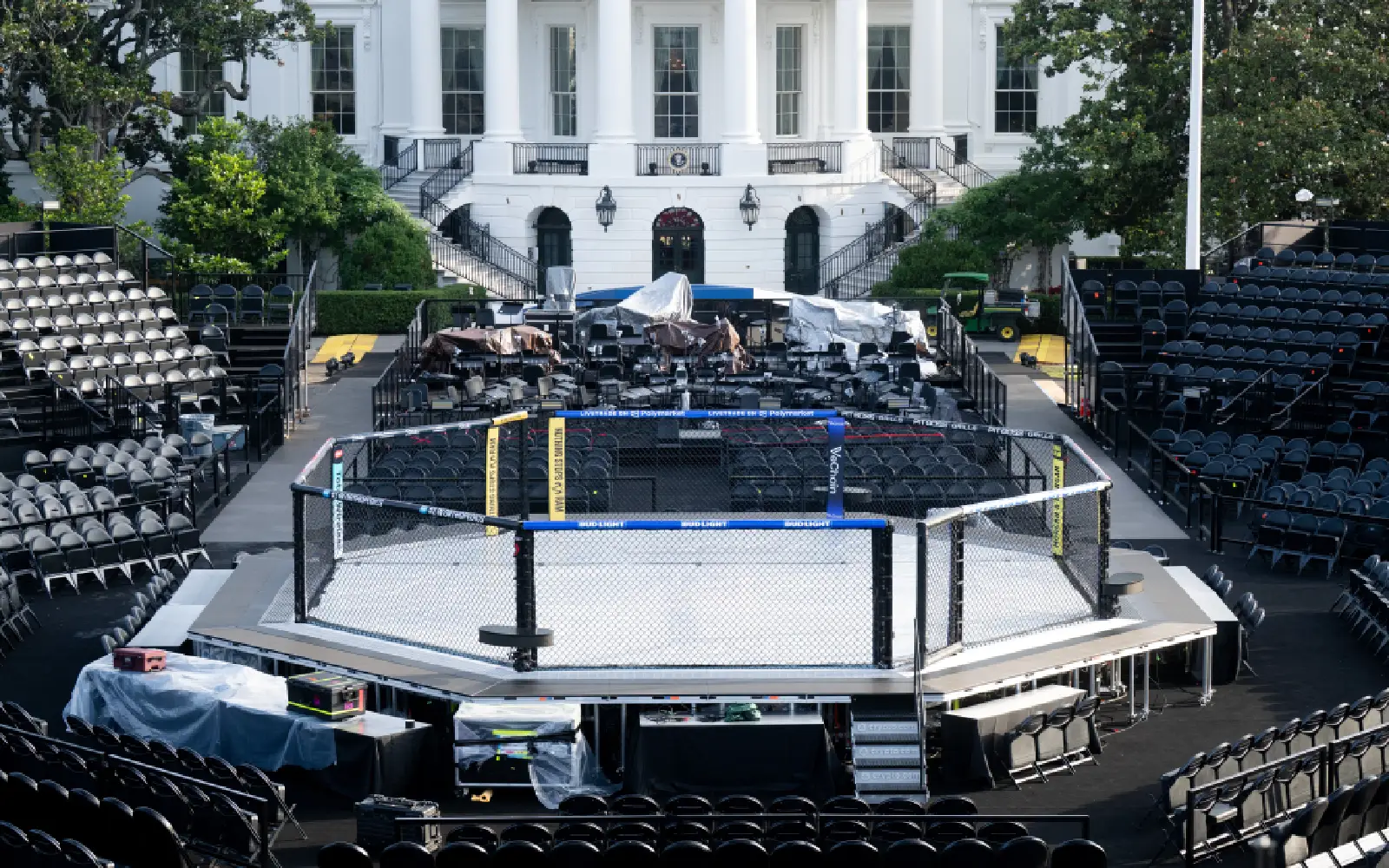 Happy birthday Mr President, Trump to turn 80 with cage fight