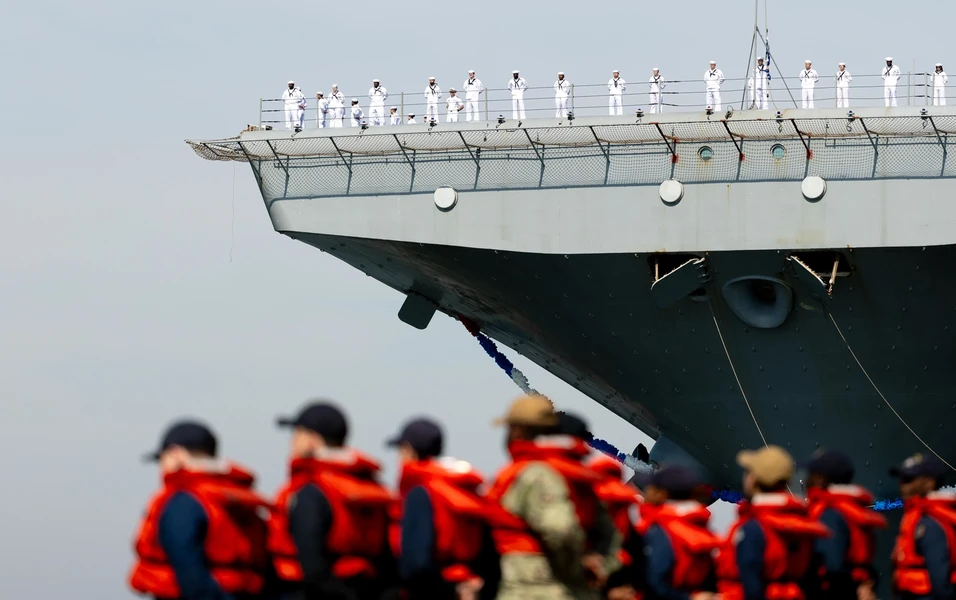 US faces dual challenge of Pacific base defense and carrier race with China