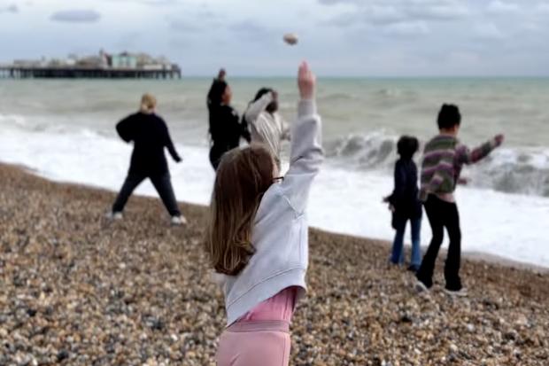 Young carers enjoy special wind farm boat trip after music project