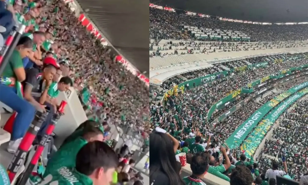 Aficionados corean "¡Fuera Morena!" en plena inauguración del Mundial 2026