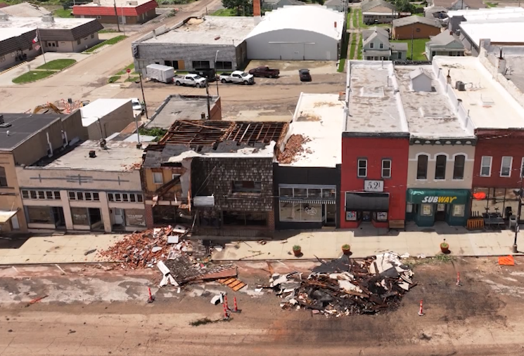 Cleanup continues after devastating storm in Corning