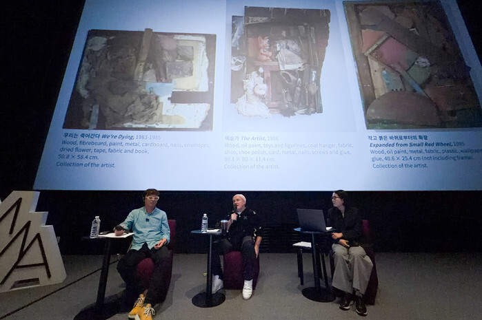 British artist Damien Hirst in Seoul