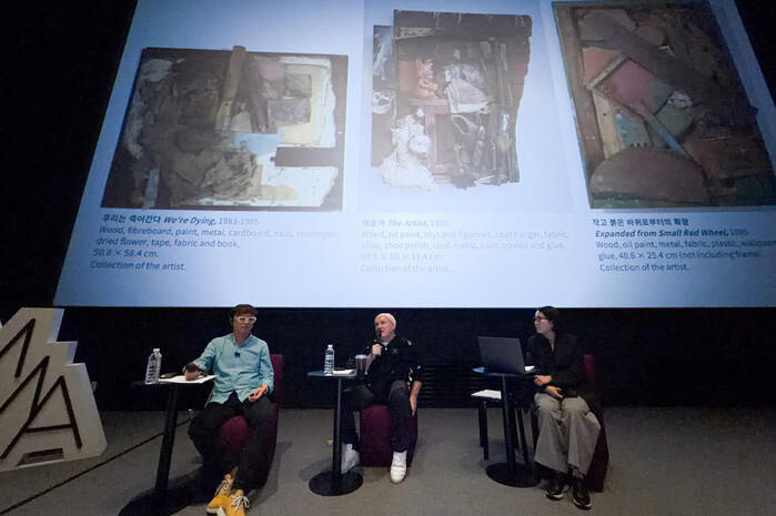 British artist Damien Hirst in Seoul