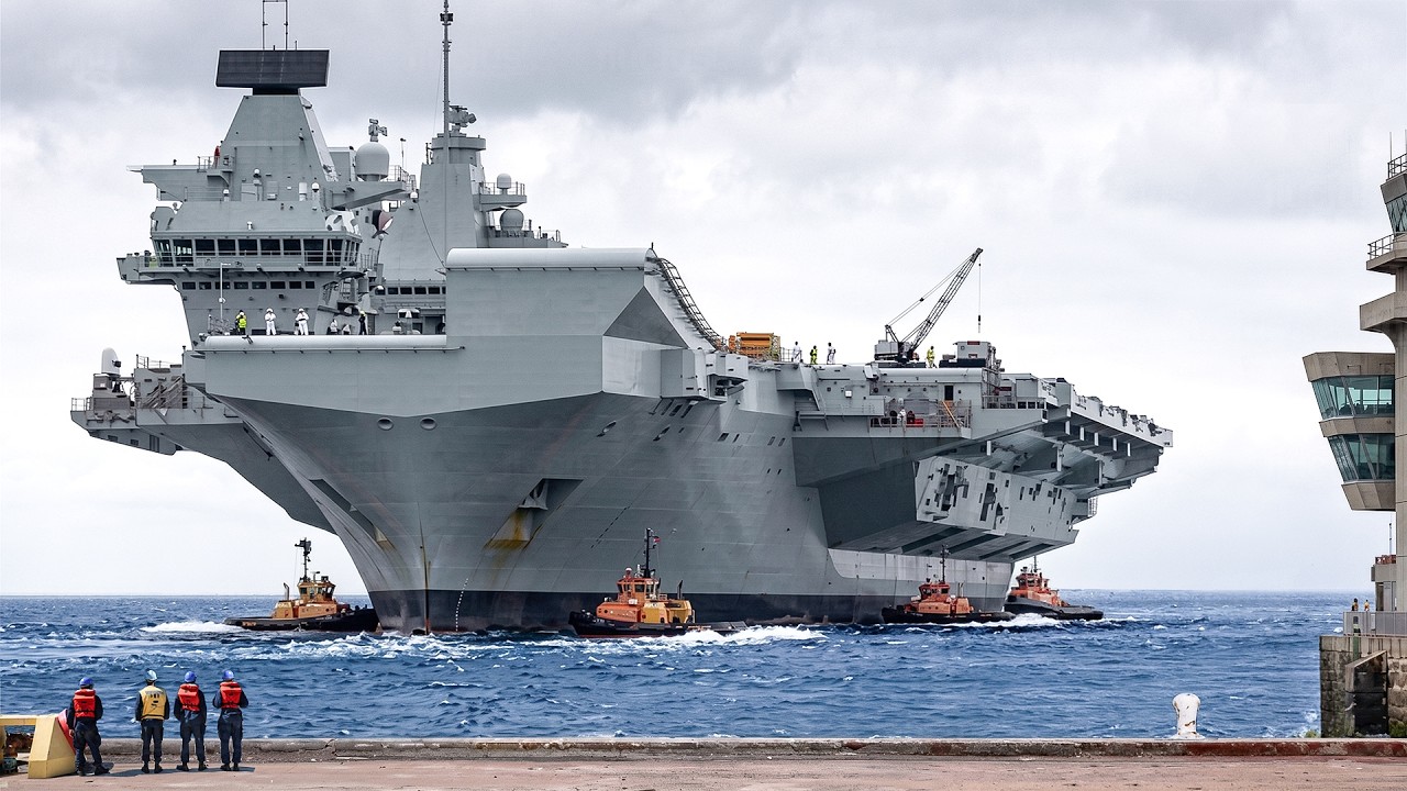 Why US is Docking UK’s Most Powerful Carrier Inside US Navy Base