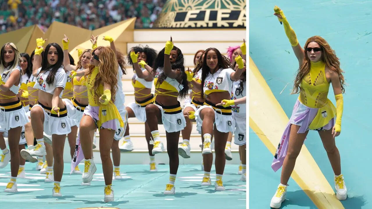 FIFA World Cup 2026: Shakira turns football shirts into a custom Off ...