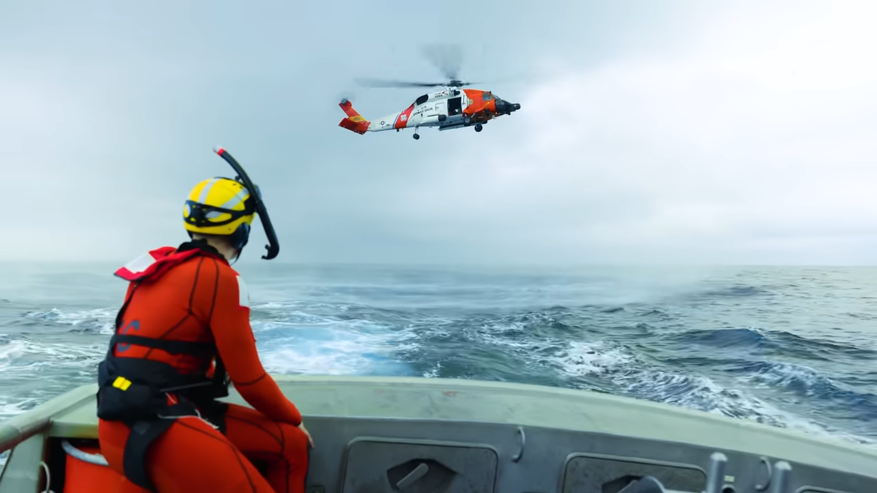 Watch rescue crews battle massive waves to save lives - "Failure is not ...