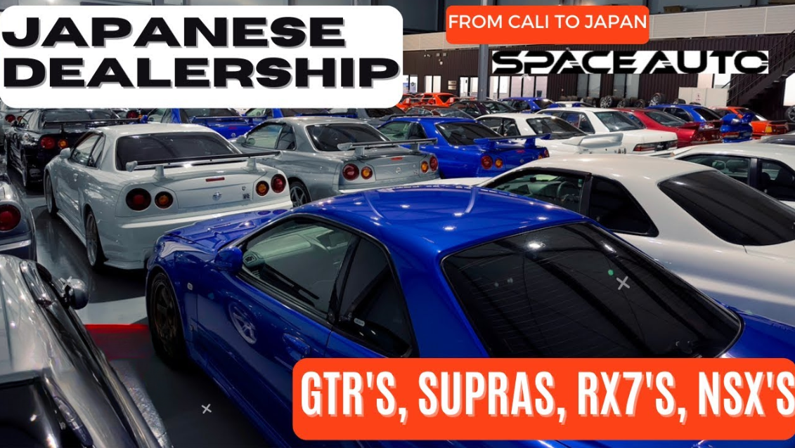See rare GTRs and classic JDM cars available in Japan