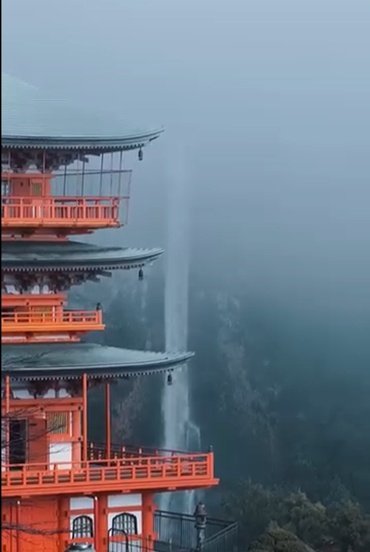 Japan looks completely different when the rain arrives