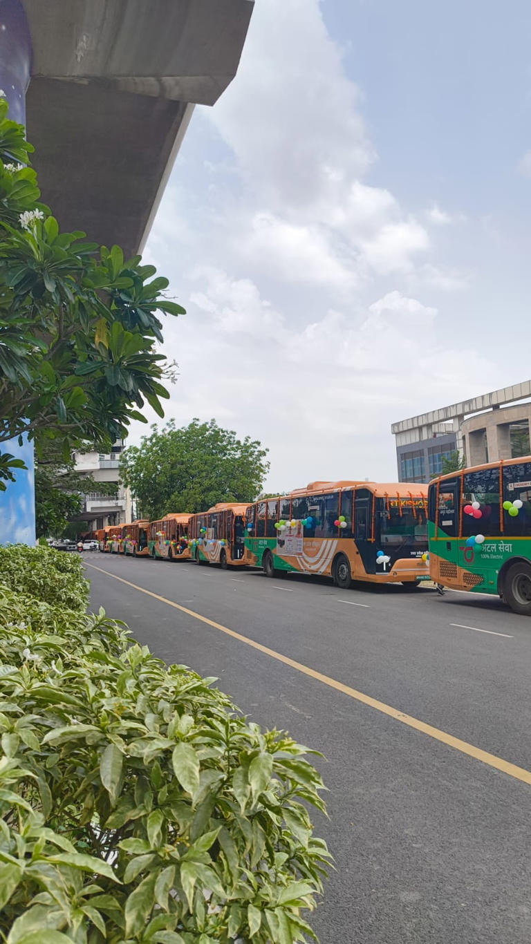 Noida, Greater Noida get new electric bus links to Jewar Airport