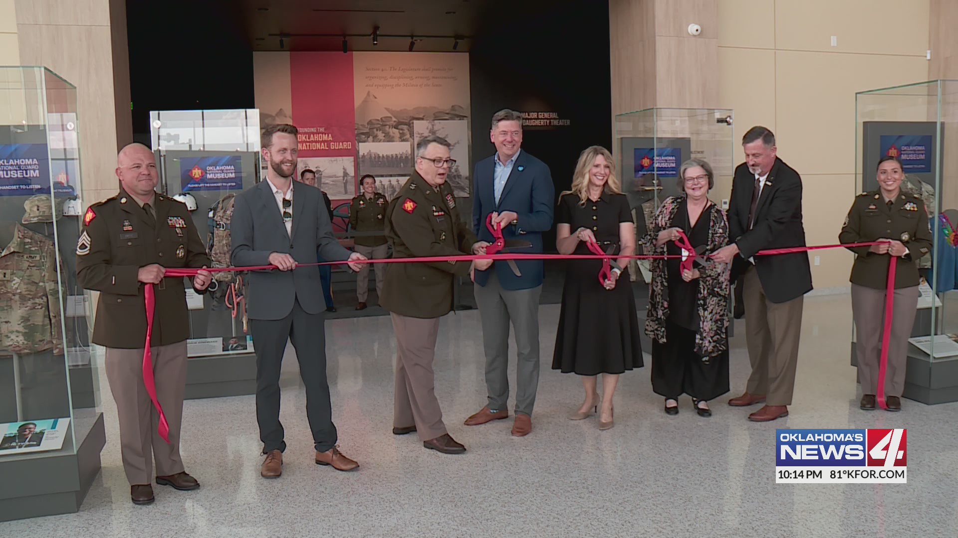 Ribbon cutting held for new National Guard Museum