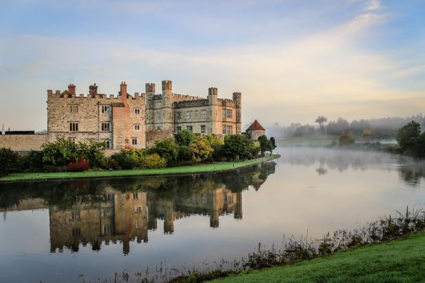 Discover the 'glamorous' Kent castle with a moat and maze named the ...