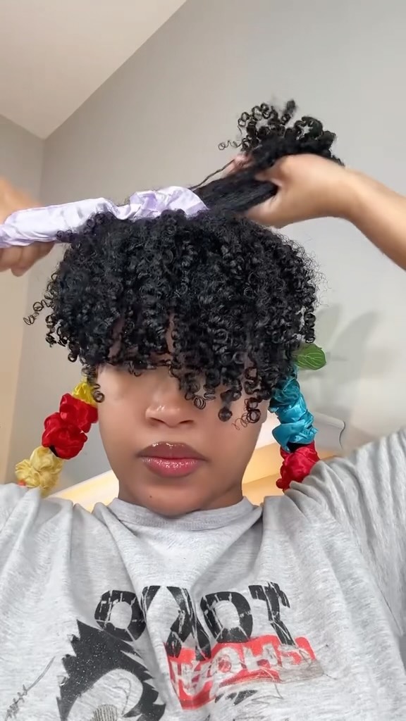 Stretching my curls natural hair routine