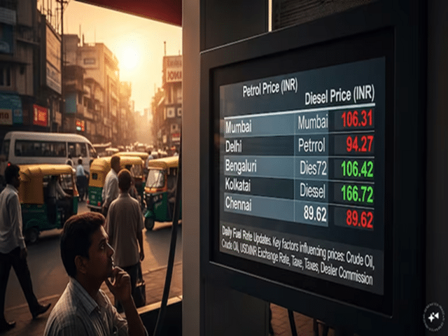 Petrol-diesel price today: There has been no change in the price of ...