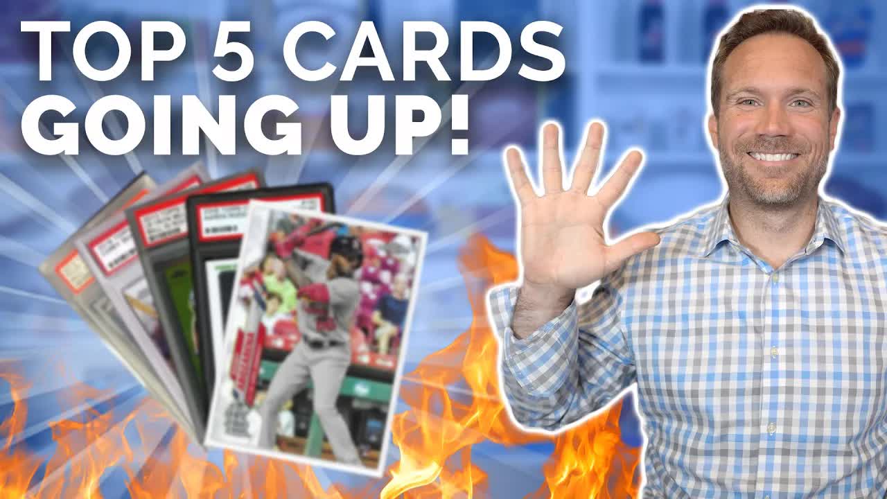 Top 5 sports cards going up! 🏈⚾️🔥