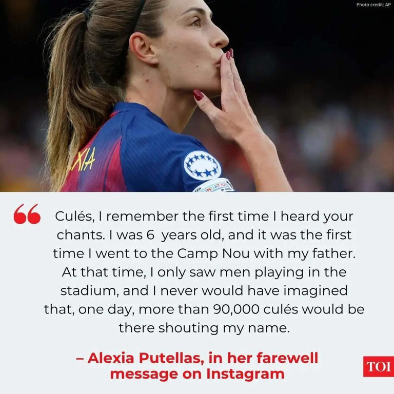 Alexia Putellas and Barcelona Femení: How a little girl from Camp Nou ...