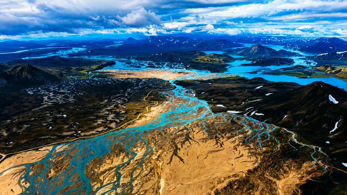 The river that created its own maze