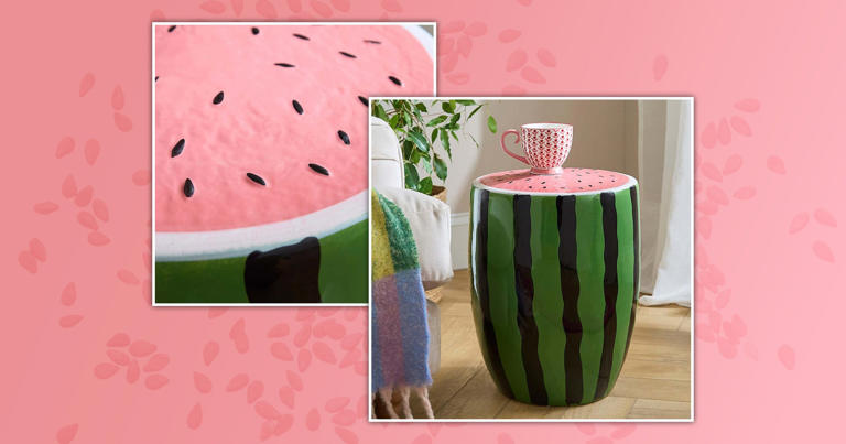 Dunelm’s watermelon side table now just £79.20 – and it’s a statement buy