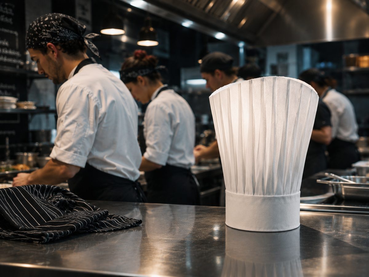 Lo hanno indossato gli chef per oltre un secolo. Ora sta scomparendo
