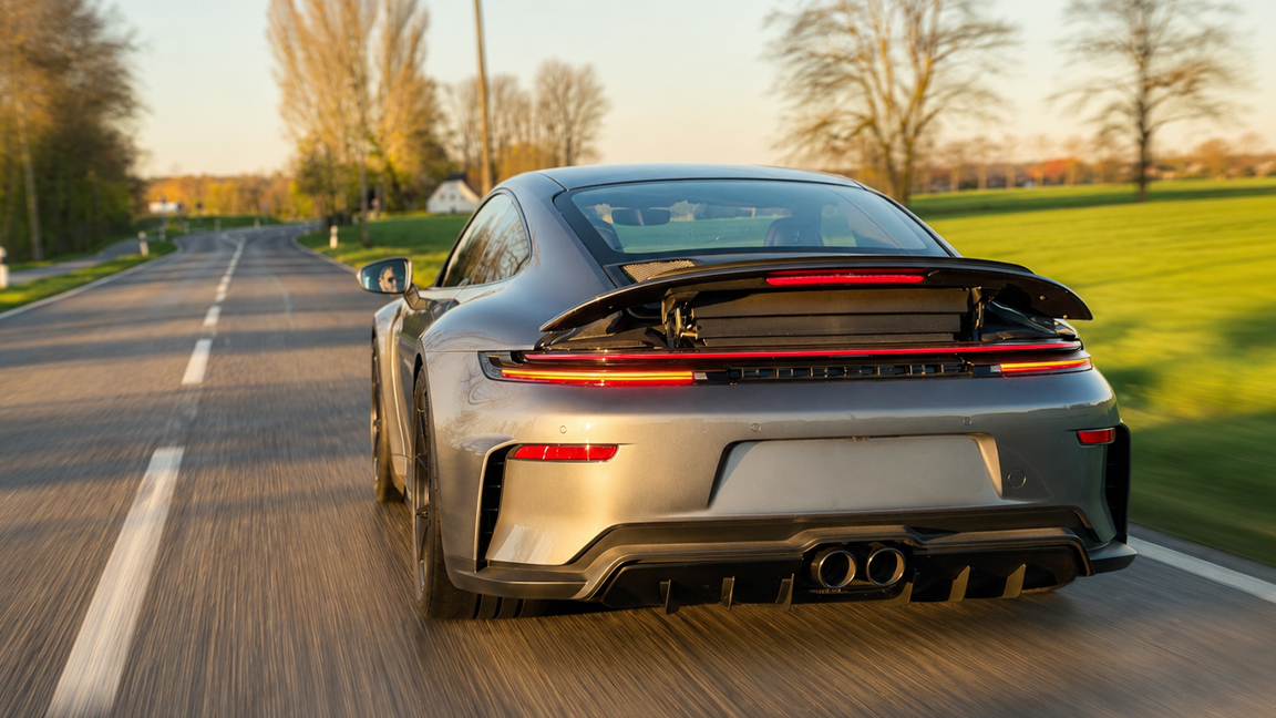 Cette Porsche GT3 sonne comme une voiture de course sur route
